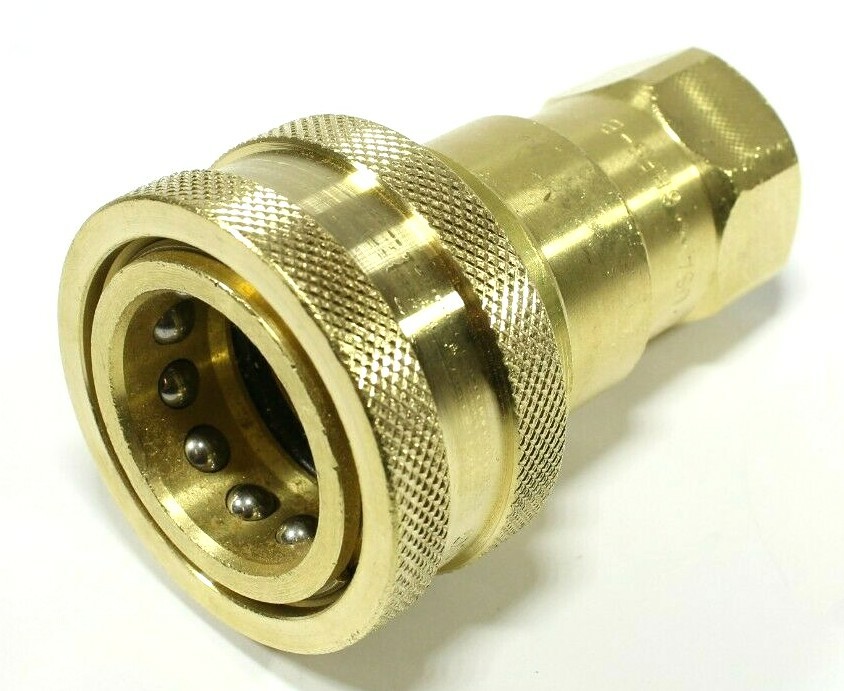 Dixon Quick Coupling 6hf6-b Brass Industrial Poppet Valve Female ...