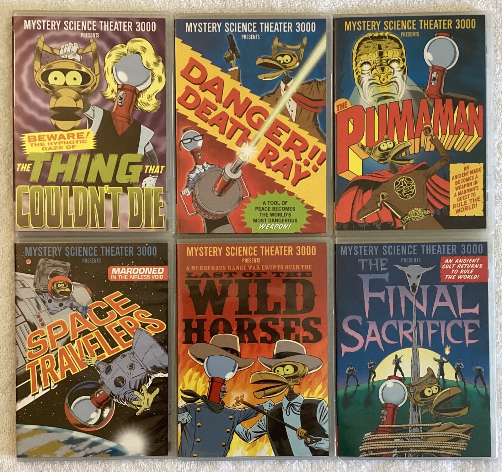 🤯 MST3K Lot Of Six (6) MYSTERY SCIENCE THEATER 3000 DVDs Collection ...