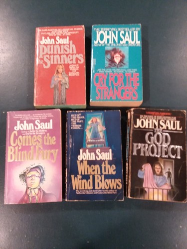 John Saul -- 5 Mass Market Paperbacks | eBay