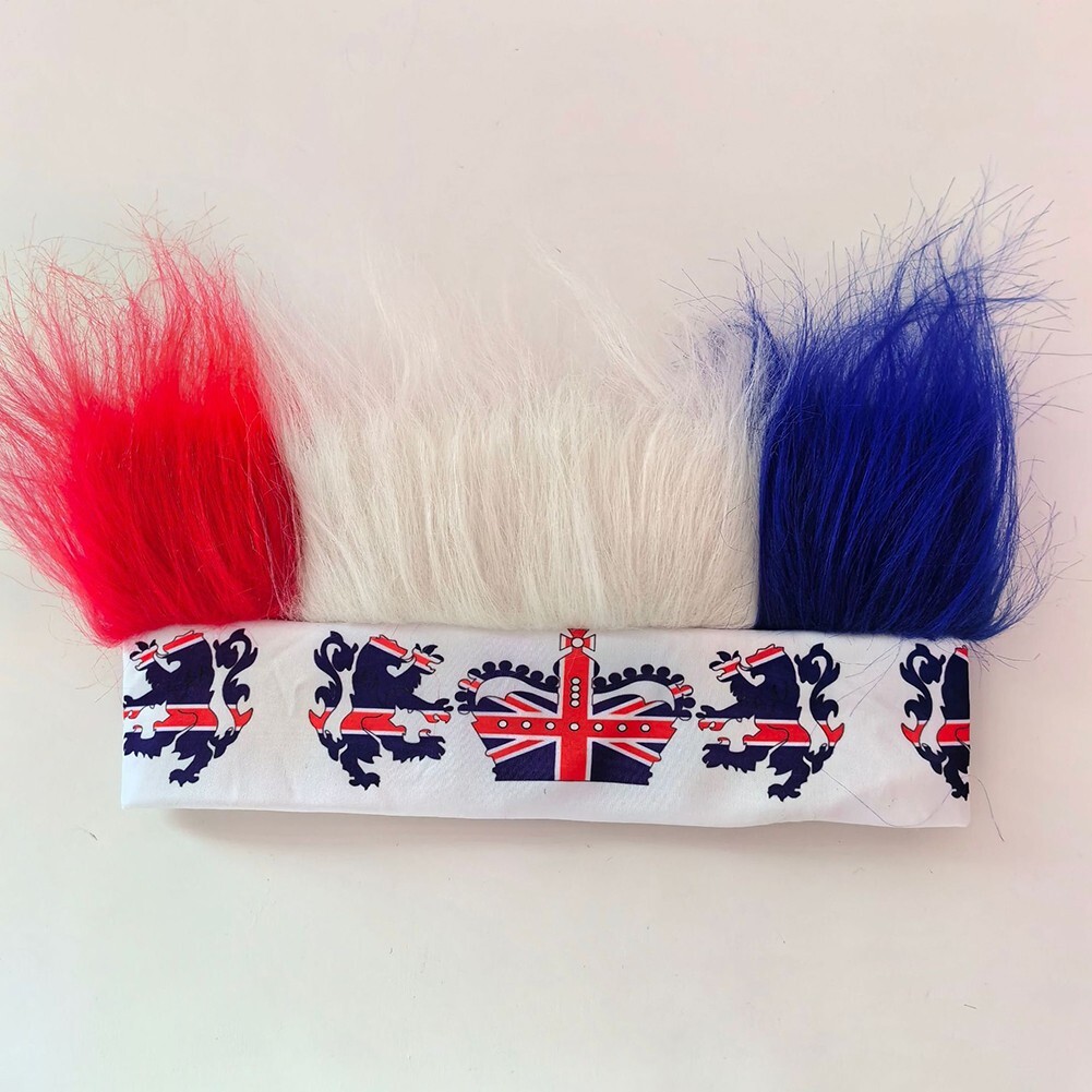 Stylish Knitted Headdress for Soccer Game Cheer props Show Your Team ...