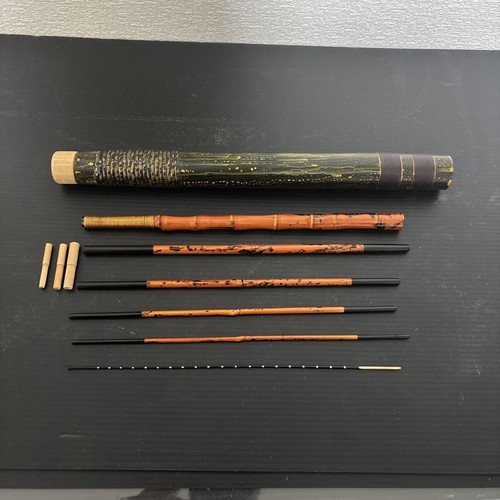 Tanago Japanese Tenkara Rod 121cm, Bamboo Handle, 6-Piece, Includes ...