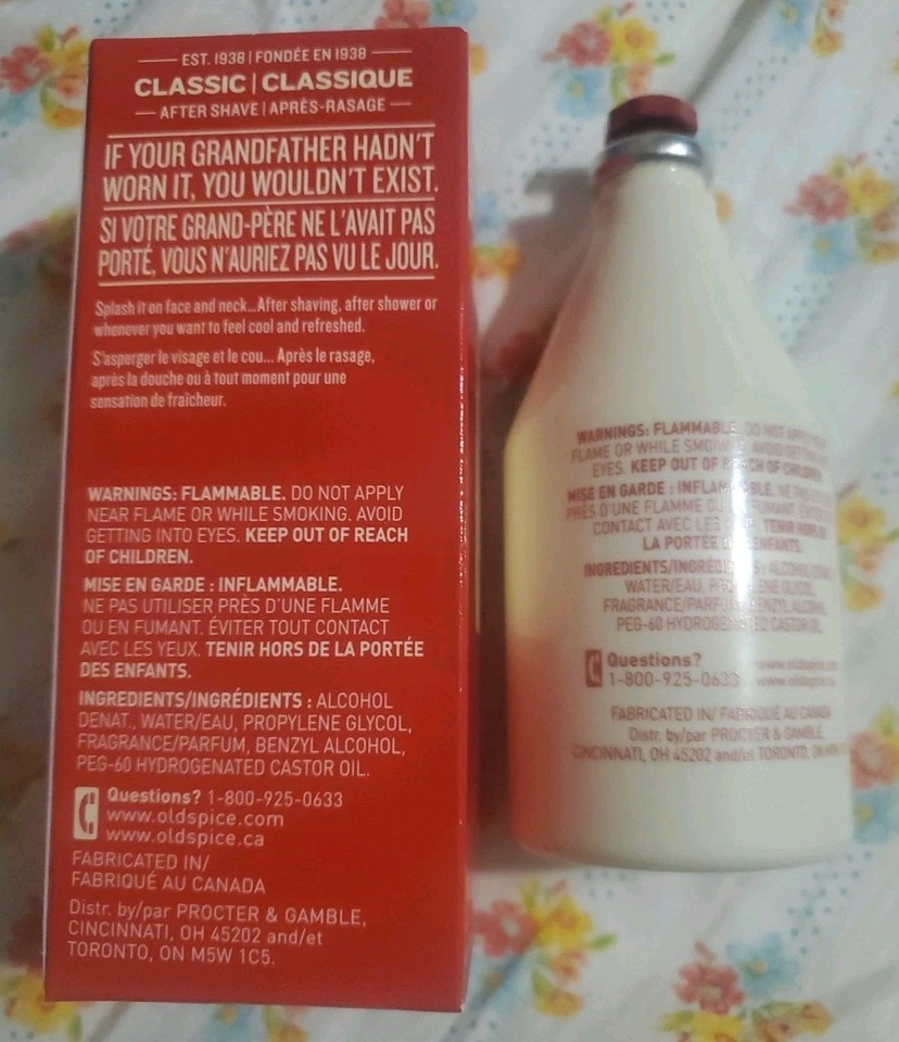 Old Spice After Shave Lotion Original Classic Scent 4.25 NIB | eBay