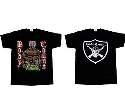 BODY COUNT COP KILLER SYNDICATE ICE-T NEW BLACK SHORT/LONG SLEEVE T ...