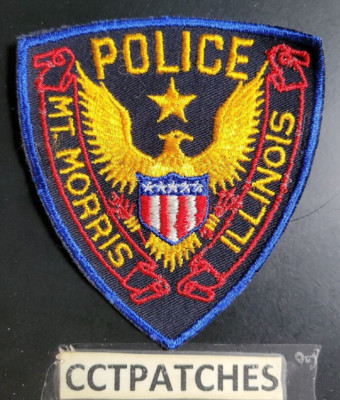 MT MORRIS, ILLINOIS POLICE SHOULDER PATCH IL | eBay