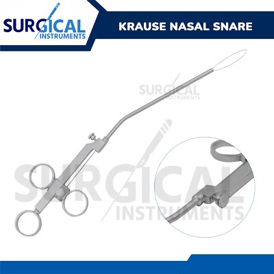 KRAUSE Nasal Snare Surgical ENT Medical Instruments Stainless German ...