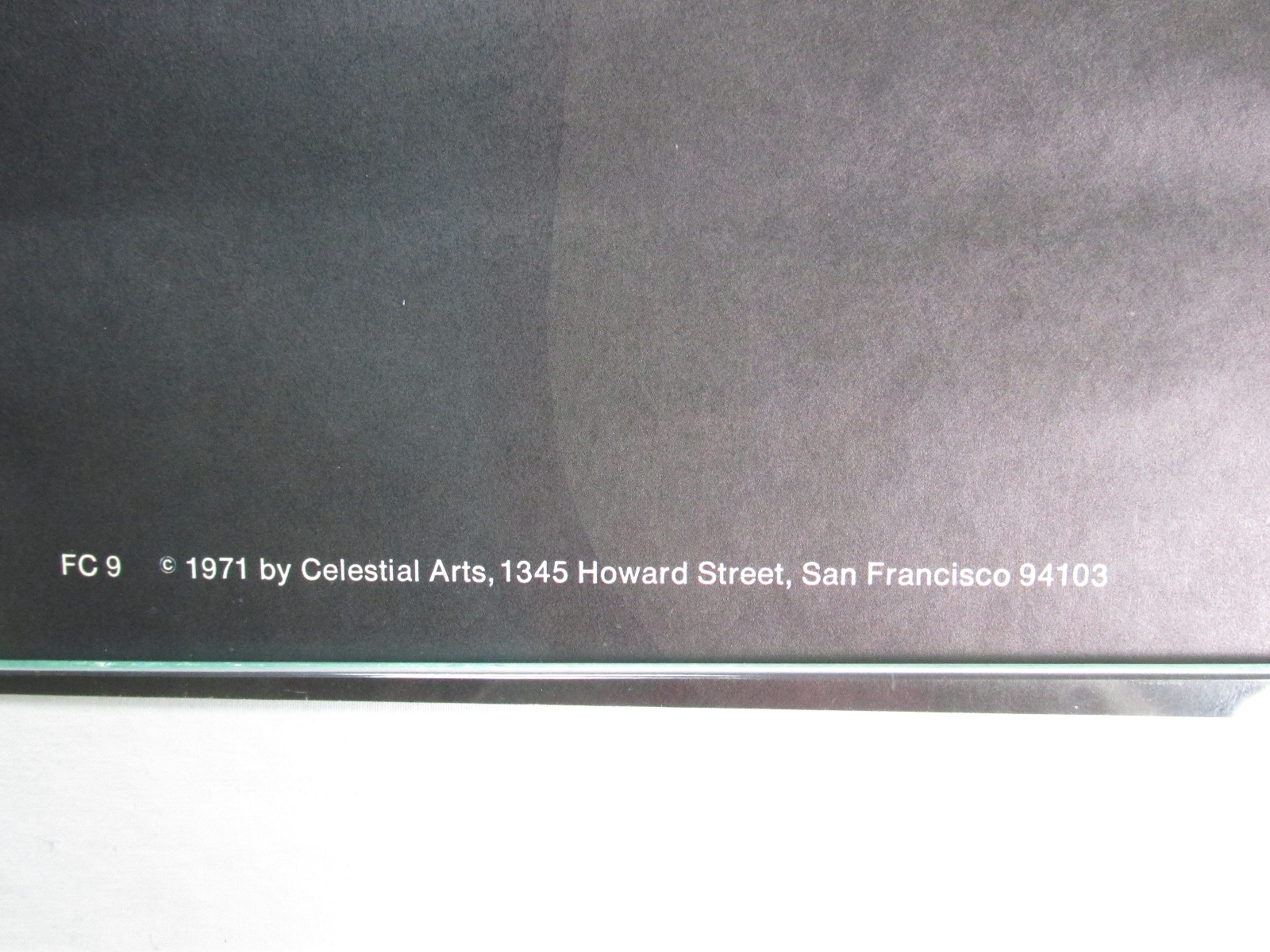 Vintage 1971 I BELIEVE Civil Equal Rights Poster Jack Izzo Celestial ...