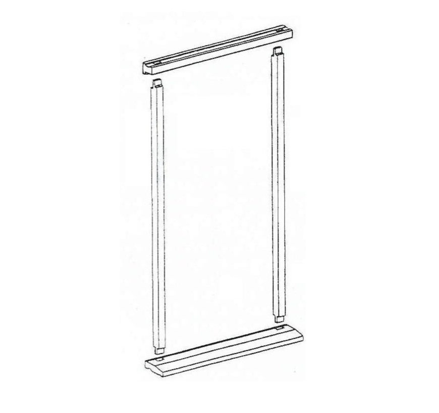 external door frame 33" door and cill, waterbar weatherseal hardwood ...