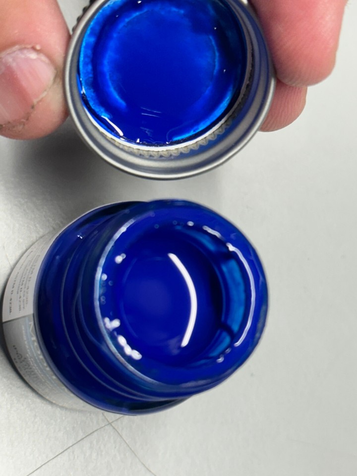 Testors Model Master Insignia Blue 4742 Flat Acrylic .5 ounce; Out of ...