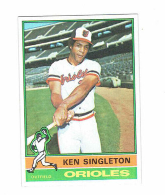 Ken Singleton Baltimore Orioles OF #175 Topps 1976 #Baseball Card | eBay