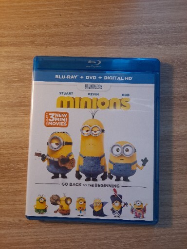 Minions Blu Ray Dvd Slipcover 2015 Combined Shipping Available