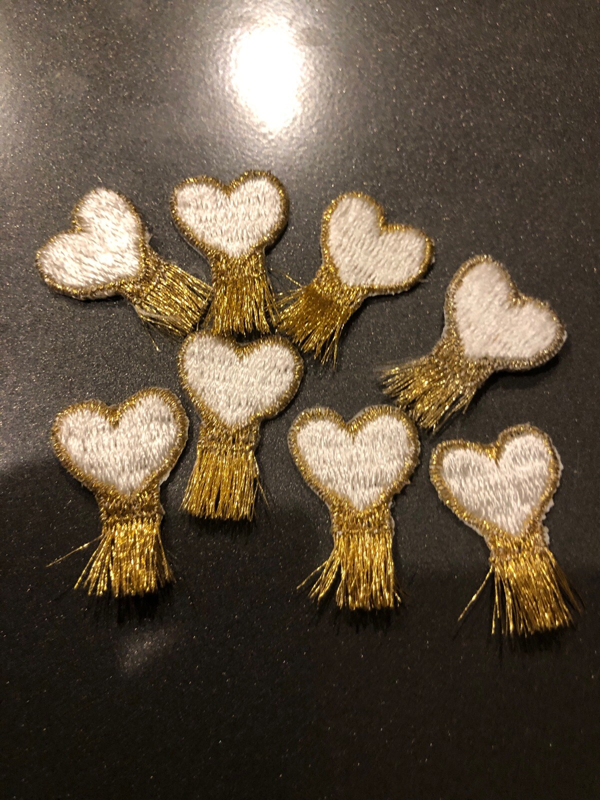 Set Of 8 Small Heart Patches | eBay