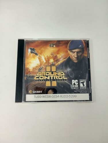 Ground Control II: Operation Exodus (PC CD-ROM, 2004) Sierra Windows XP ...
