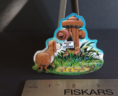 Vintage Stickers GARY PATTERSON Vending Machine Sticker Dog Funny Humor ...