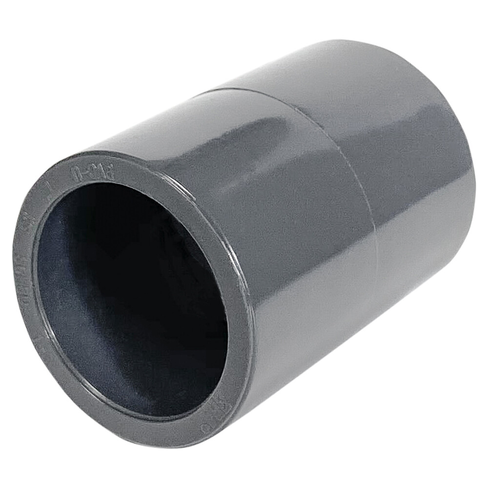 Sch 80 PVC 1" Inch Straight Coupling Socket Connect | eBay