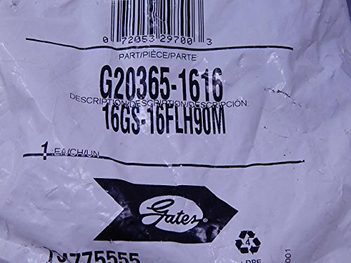 Gates 16GS-16FLH90M, G20365-1616 Hydraulic Hose Fitting T108157 | eBay