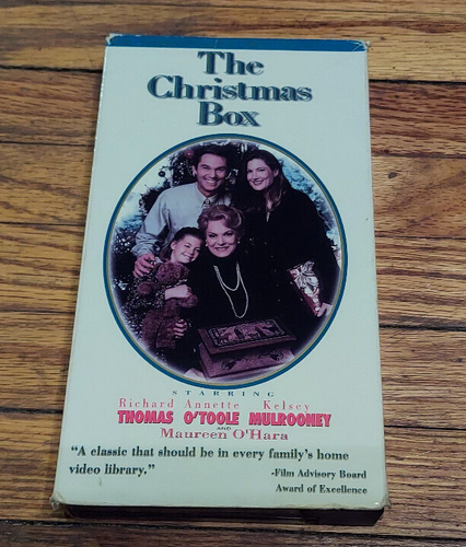 VHS THE CHRISTMAS BOX ANNETTE OTOOLE RICHARD THOMAS MULROONEY OHARA | eBay