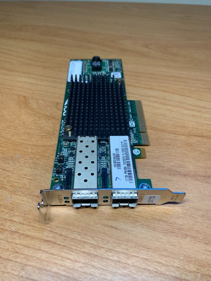 Emulex P001219 0E0806 10N9824 Dual Port 8Gb Network Adapter Low Profile ...