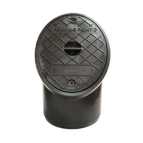 110mm BLACK SOIL PIPE FITTINGS | PUSHFIT | Bend | Access | Boss ...