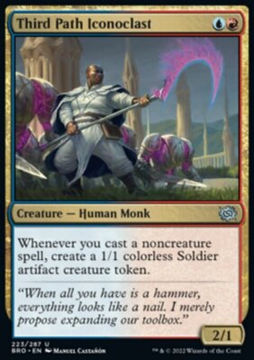 MTG Magic the Gathering Third Path Iconoclast (223/416) The Brothers ...