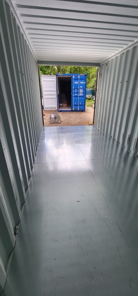 40' Faraday Cage Shipping Container EMP Storage for Car Generator ATV ...