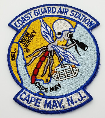 Vintage USCG Air Station Cape May NJ Patch | eBay