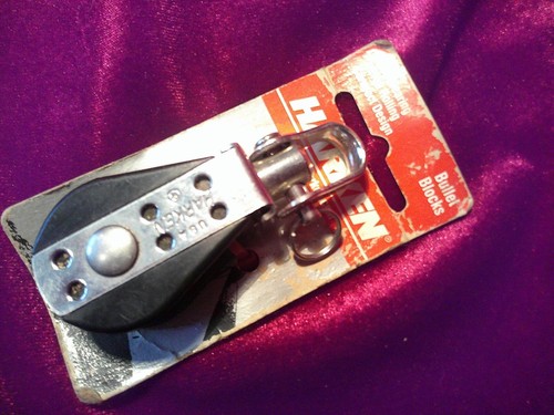 Harken bullet blocks with swivel ball bearing free rolling breaking ...