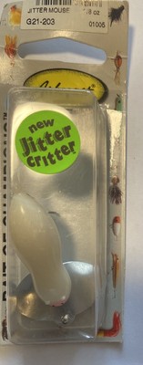 Arbogast JITTER MOUSE New Old Stock Albino Jitter Critter in package | eBay