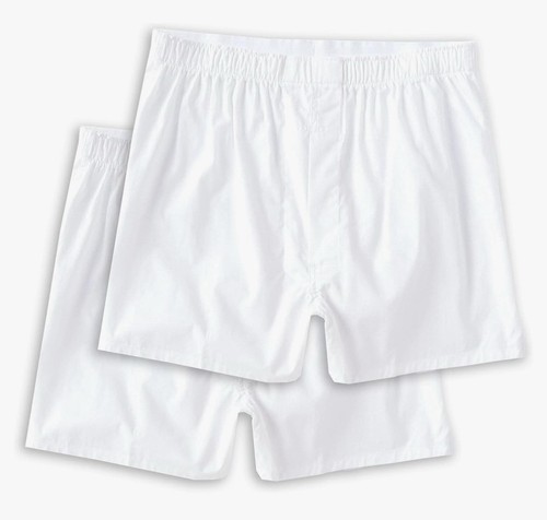 2-Pack of Roundtree & Yorke Big Man 100% Combed Cotton Full-Cut Boxers ...