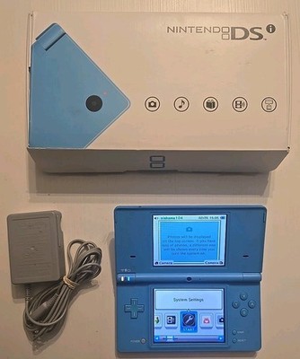 Nintendo DSI Blue Handheld Console With Game Fully Working Excellent ...