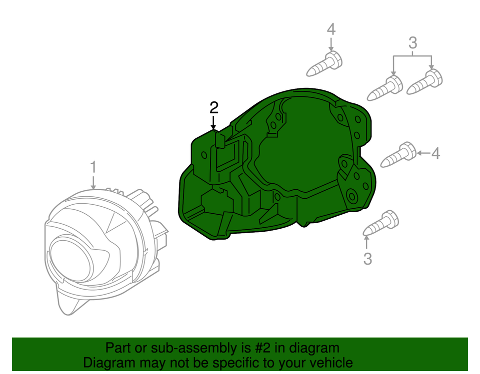 Genuine Mazda Lamp Bracket B63B-51-694 | eBay