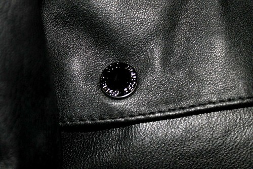 🌞KENNETH COLE SMOOTH BLACK LAMB LEATHER DOUBLE ZIP MOTORCYCLE JACKET SZ ...