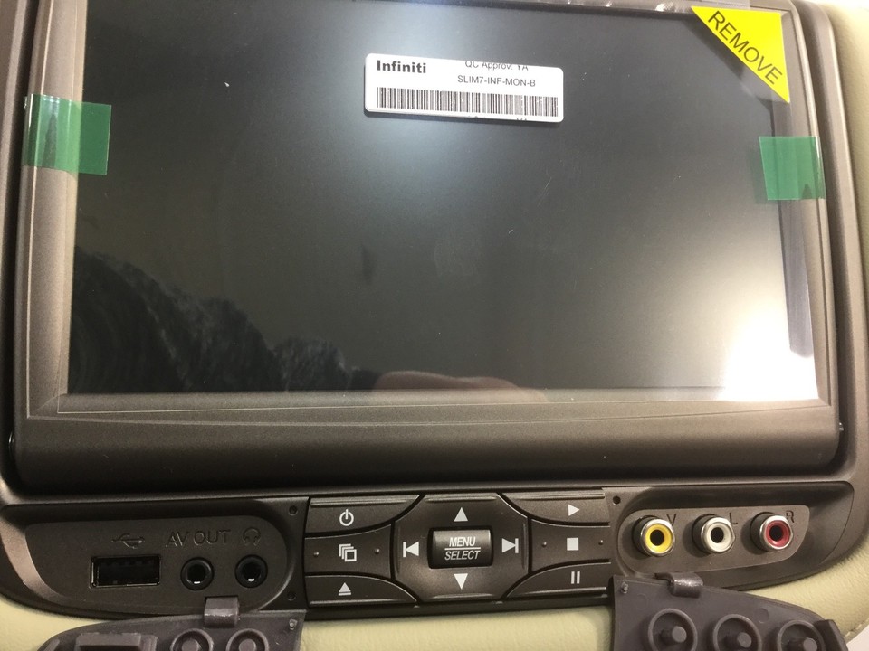 999U8-EX001 Infiniti FX35/50 DVD Headrest (Main Kit) - NEW OEM ...