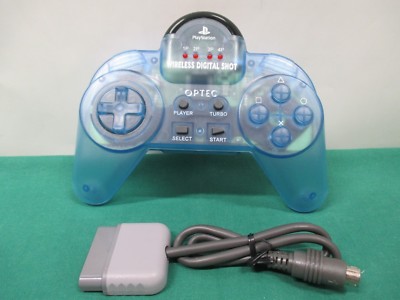 PlayStation -- OPTEC WIRELESS DIGITAL SHOT CONTROLLER only -- PS1 ...