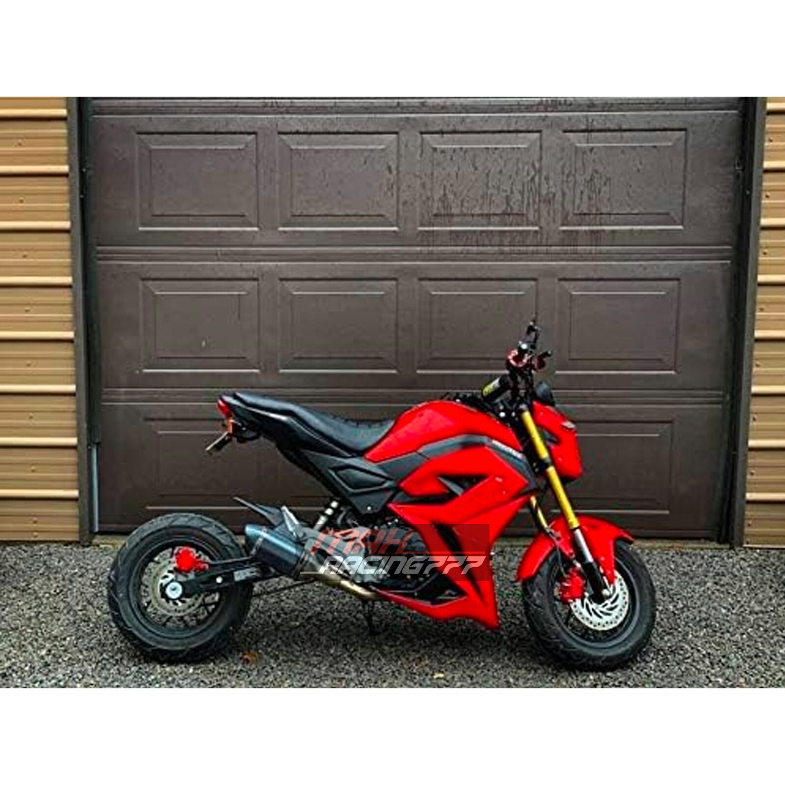Belly pan fairing Side panel under cover Red Fit For Honda Grom MSX 125 ...