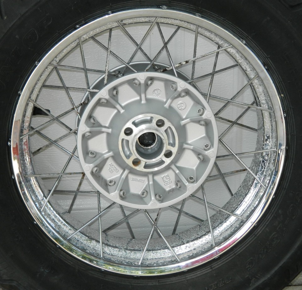 Rear Wheel Rim Chrome Spoke Spoked 2001 BMW R1200C R850 OEM 15 x 4.0 | eBay