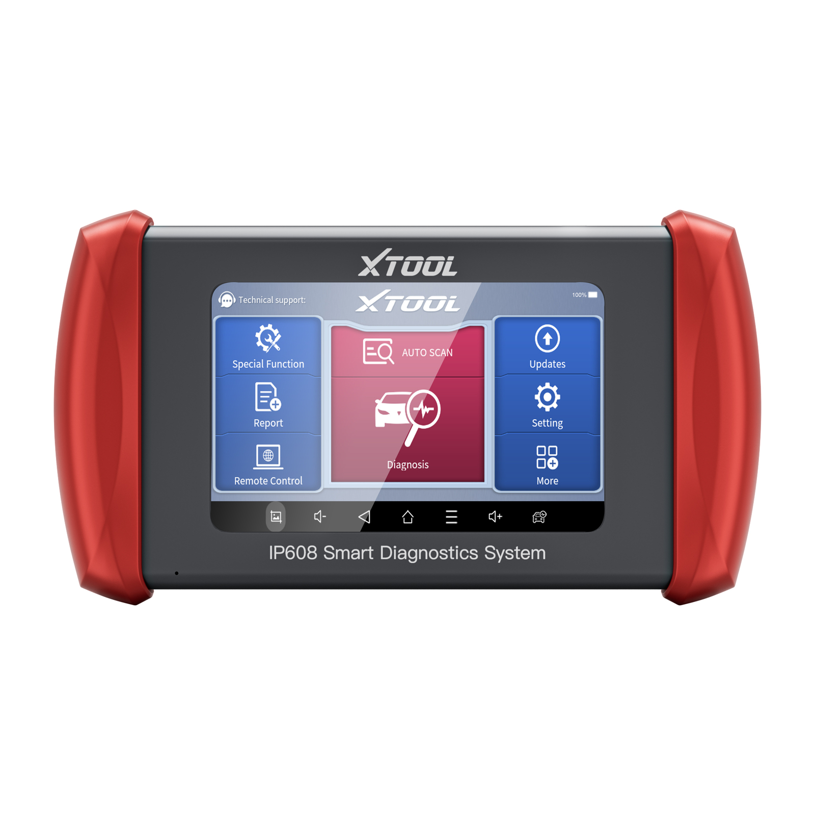 XTOOL IP608 OBD2 Diagnostic Coder Reader Scanner Engine ABS SRS Full ...