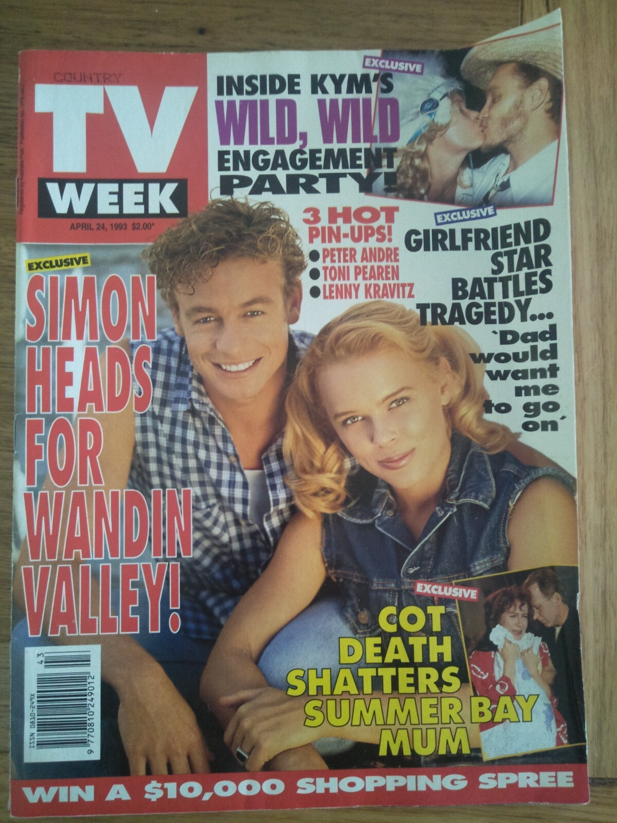 TV Week Magazine (April 24, 1993) Celebrities Posters Vintage | eBay ...