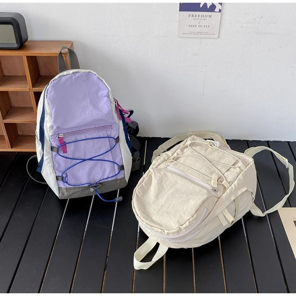 Outdoor Drawstring Nylon Backpack Causal Lightweight Travel Bag | eBay