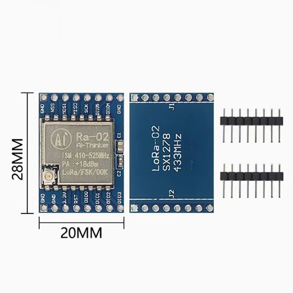 SX1278 LoRa Module LoRa 02 433M Adapter Module Transmission SPI8207 ...