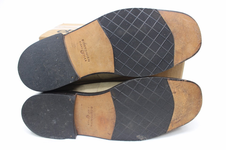 Bostonian first flex 2 Pod men size 11 M brown suede leather loafer ...