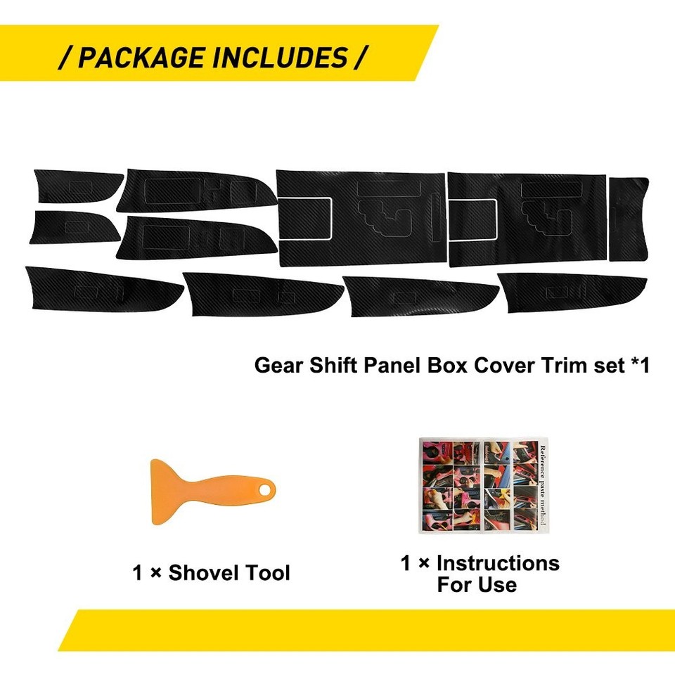 For LEXUS IS250 300 350 2006-2012 Carbon Fiber Gear Shift Panel Box ...