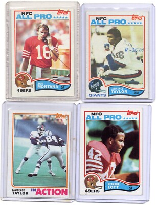 1982 TOPPS COMPLETE SET FOOTBALL | eBay