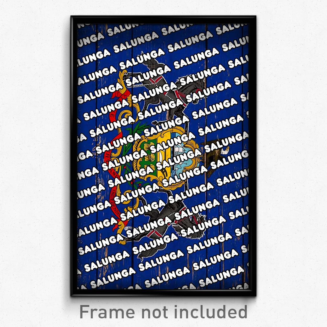 Salunga Pennsylvania Poster (PA City Souvenir 11x17 Town Print) | eBay