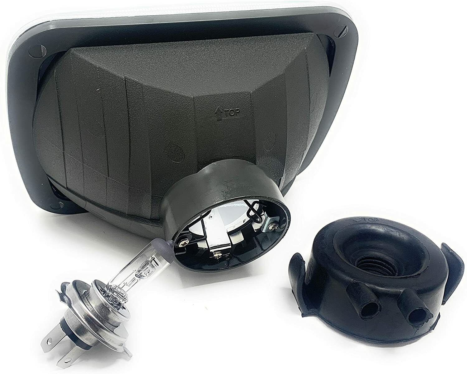 7X6 5X7 inch Square Rectangle H6054 6052 6054 diamond headlights with ...