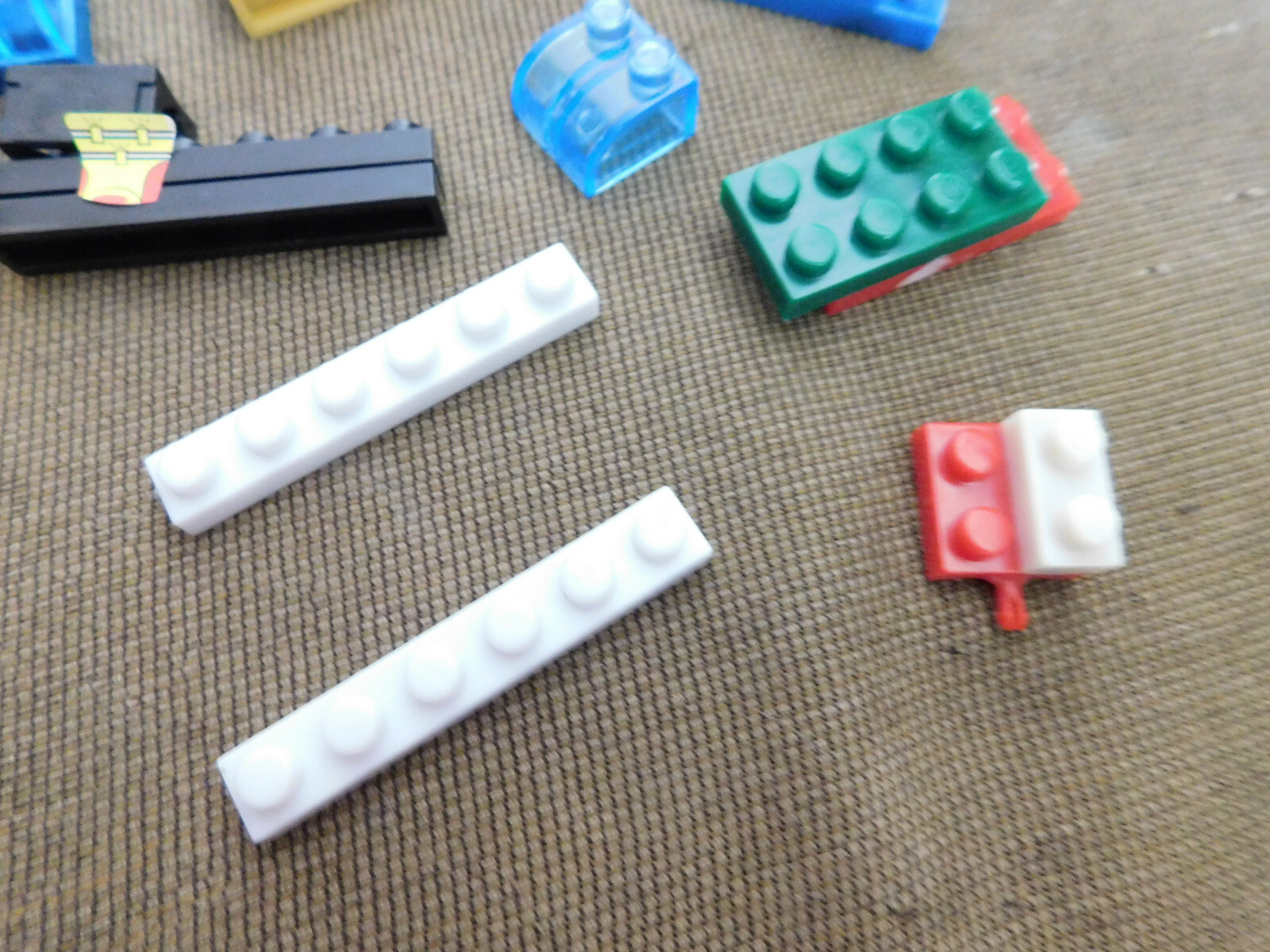 Vtg MEGA BLOKS RITVIK BLOCKS LOT Square Figure Race Car Boat? 9901 MBX ...