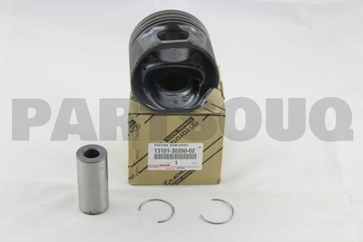 131013020002 Genuine Toyota PISTON SUB-ASSY, W/PIN 13101-30200-02 | eBay