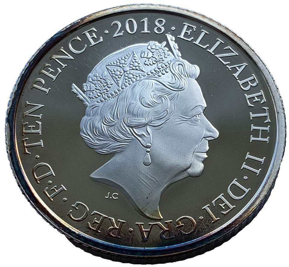 Silver proof 2018 alphabet 10p coin - King Arthur | eBay
