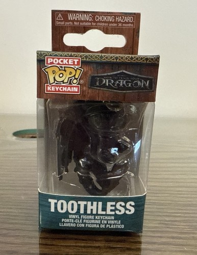 Funko Pocket Pop Keychain How to Train Your Dragon - Toothless Figure | eBay