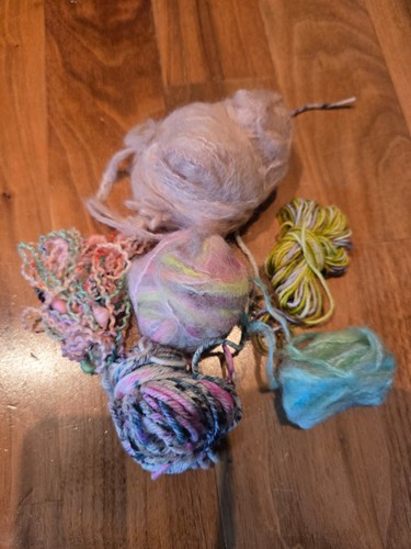 Fluffy mini yarn balls for crafting / weaving - 20g | eBay UK