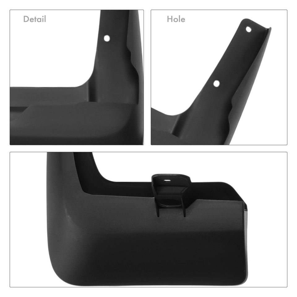 4Pcs Front & Rear Splash Guards Mud Flaps for Nissan Pathfinder 2018 ...
